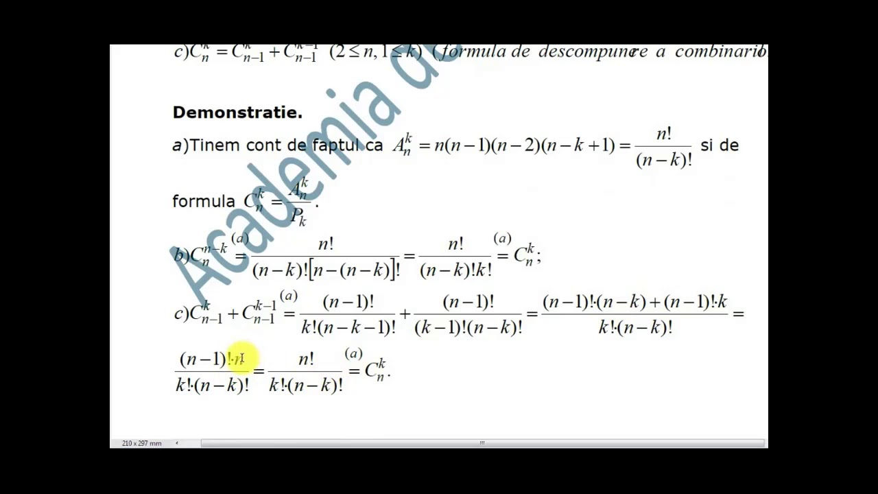 X-Combinari - Basic concepts - final. - YouTube