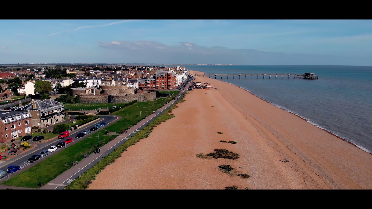 Walmer Castle & Deal seafront - YouTube