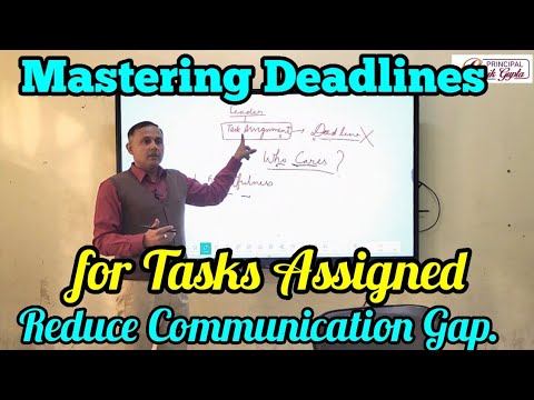 Mastering Deadlines for Tasks assigned: How to Stay Sincere and ...