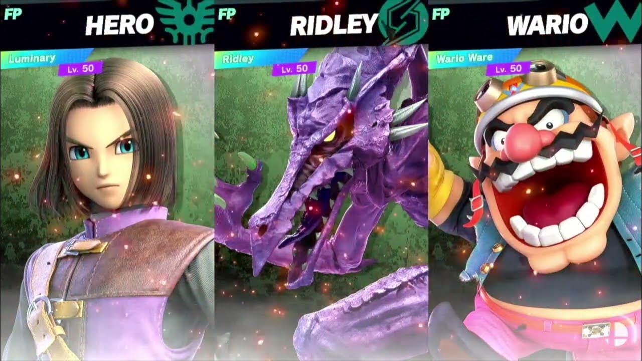 Super Smash Bros Ultimate Amiibo Fights 11pm Finals Luminary vs Ridley vs Wario - YouTube