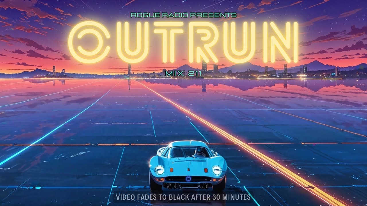 OUTRUN Synthwave | Neon Retro Vibes for a Late-Night Drive | Rogue ...