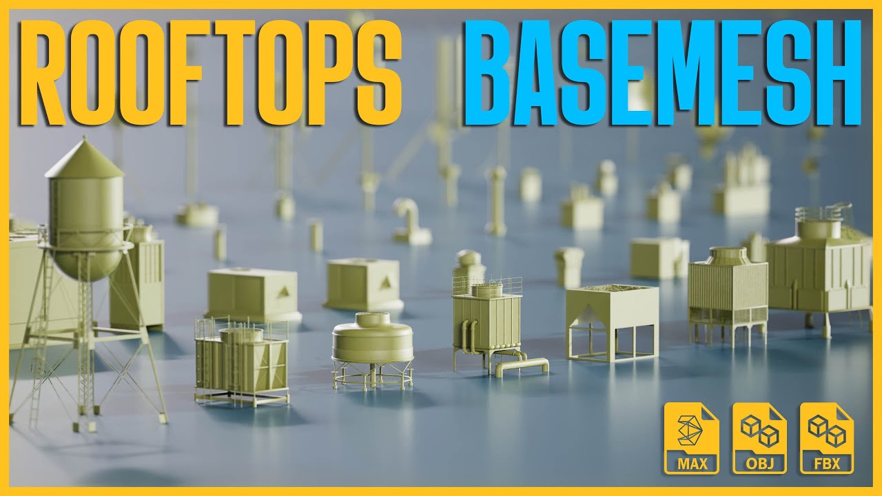 Game Ready Rooftops Basemesh - YouTube