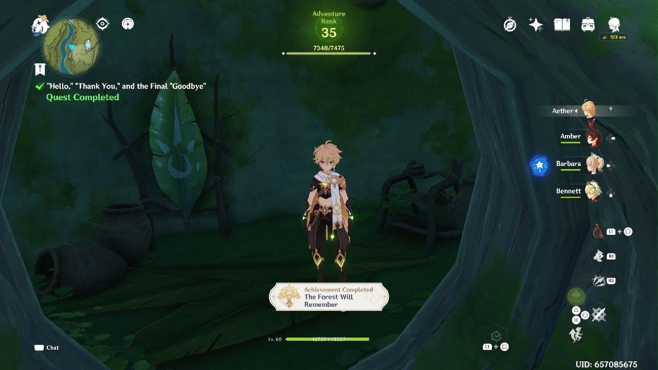 Genshin Impact - "Hello," "Thank You," and the Final "Goodbye" - YouTube