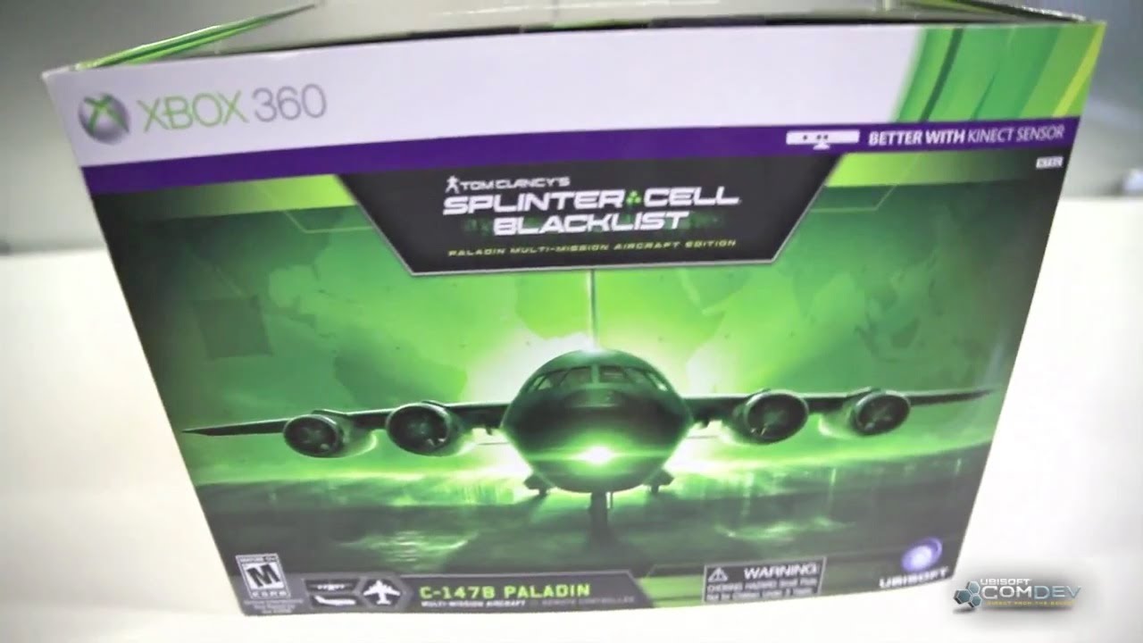 Splinter Cell: Blacklist 'Collectors Edition Unboxing' TRUE-HD QUALITY ...
