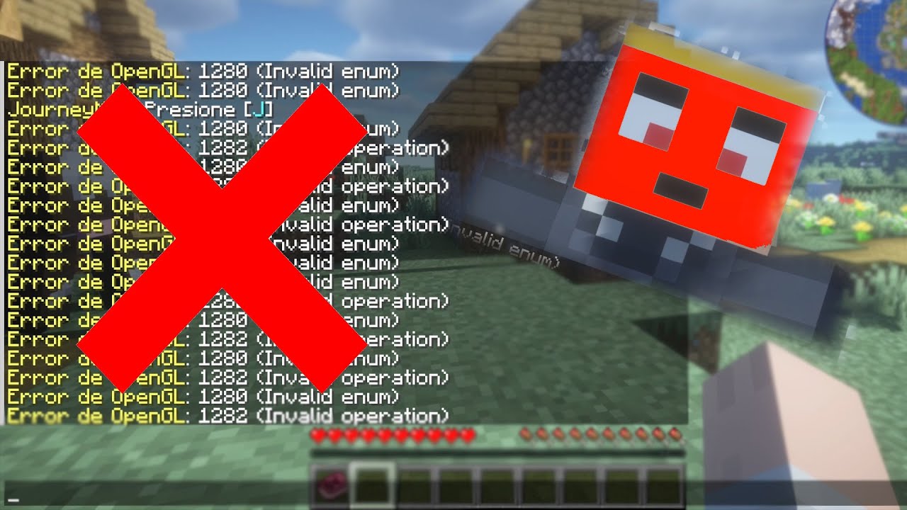 ¿PROBLEMAS con notificaciones de OPENGL en MINECRAFT? Aquí está la SOLUCIÓN - YouTube