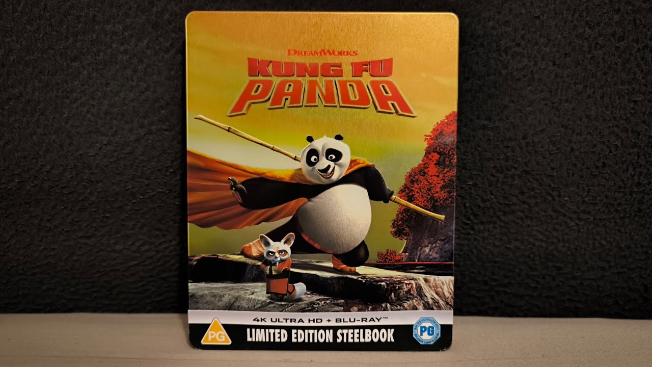 Unboxing: Kung Fu Panda (4K UHD & Blu-ray Steelbook) - YouTube