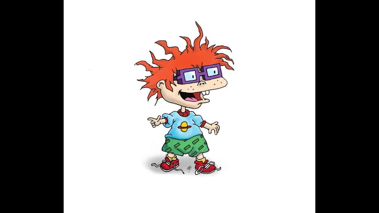 Chuckie Finster of Rugrats | Drawing Digital Art | Time Lapse - YouTube