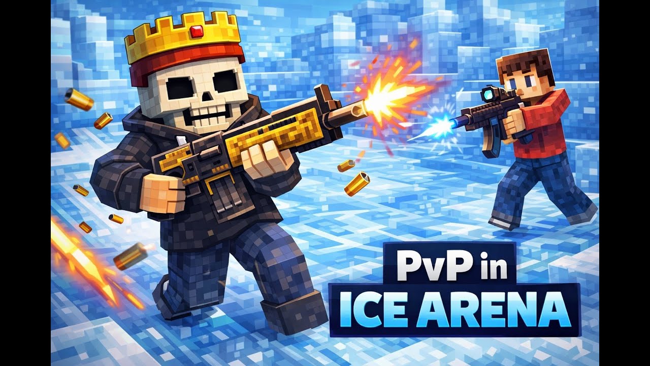 Doing PVP in Ice Arena - YouTube