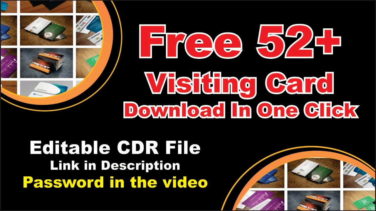 Free 52+ Visiting Card Combo Download in 1 Click I #visitingcarddesign ...