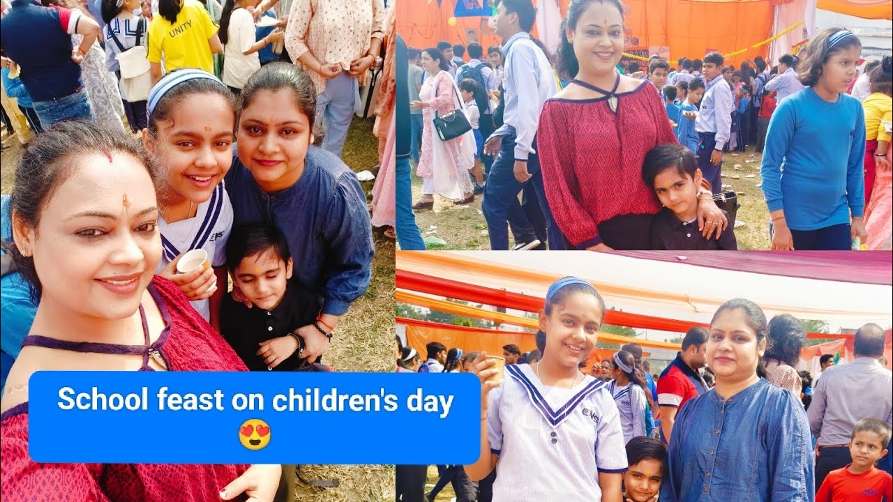 school feast on children's day😍 enjoyed alot😍@Oursimplylifevlog - YouTube