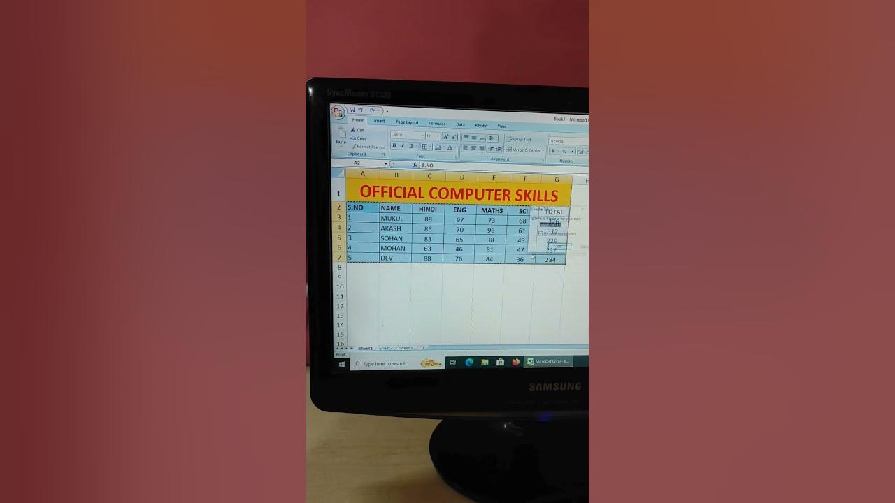 How to Create a Table Using Shortcut in Ms Excel #excel #msoffice #shortfeed #formula # ...