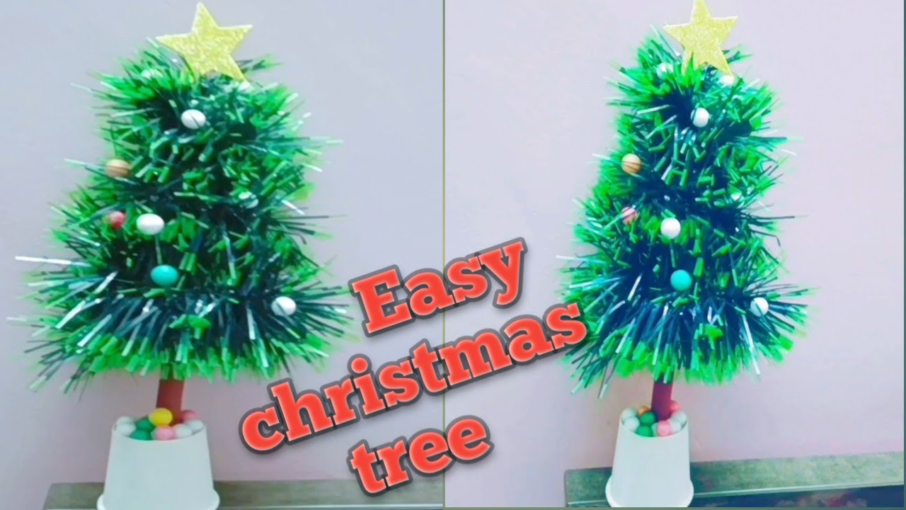 DIY Easy Christmas tree making 🌲| Christmas tree making | #diy #youtube ...