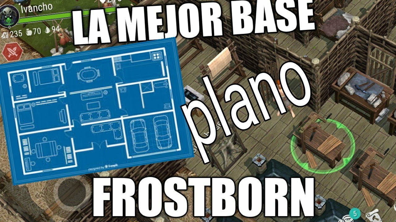 FROSTBORN - la mejor base PLANOS | FROSTBORN base - YouTube
