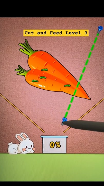 Chop carrots and collect carrot slices. #shorts #youtubeshorts #trending - YouTube