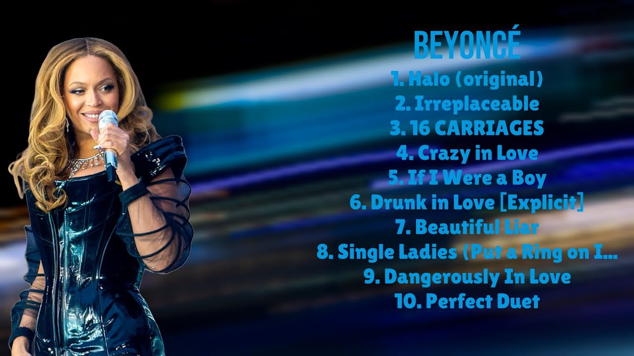 Beyoncé-Music highlights of 2024-All-Time Favorite Tracks Playlist ...