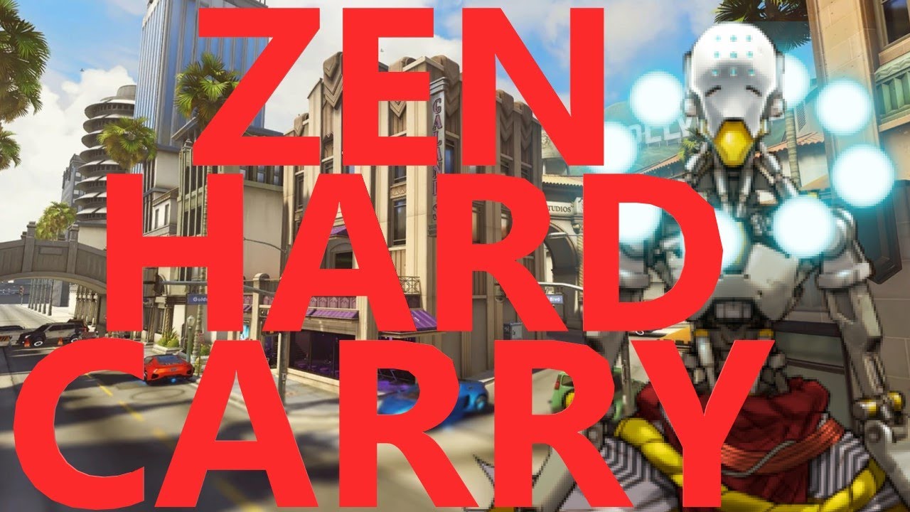 Hard Carrying with Zenyatta in Overwatch 2 - YouTube