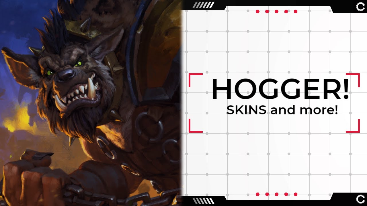 Heroes of the Storm | Hogger Skins and more! - YouTube