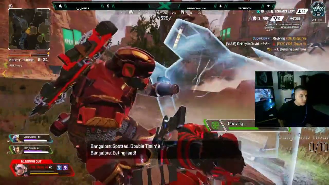 Dubski with the FOE Squad Droppz with another 2k with vantage Ranked ...