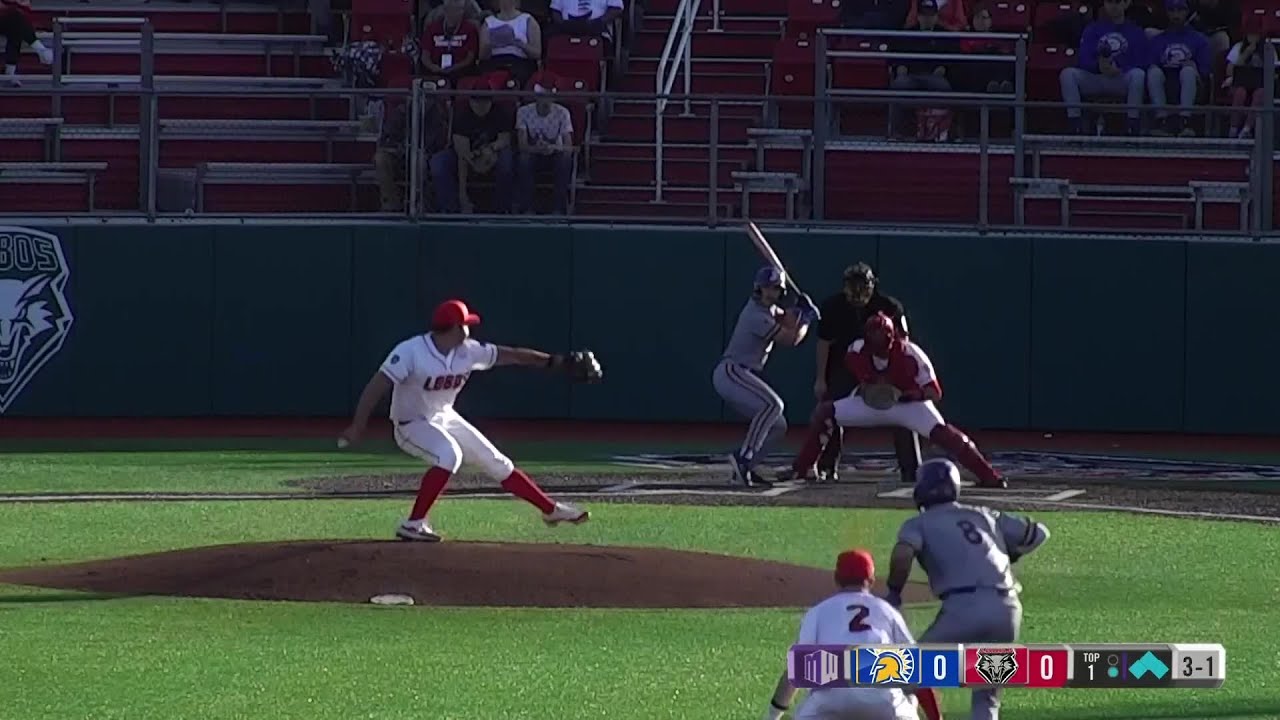 HIGHLIGHTS: San José State at New Mexico Baseball 3/22/2024 - YouTube