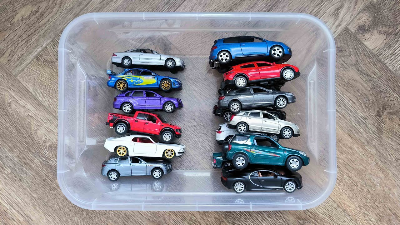 Toy Cars Inside and Outside - YouTube