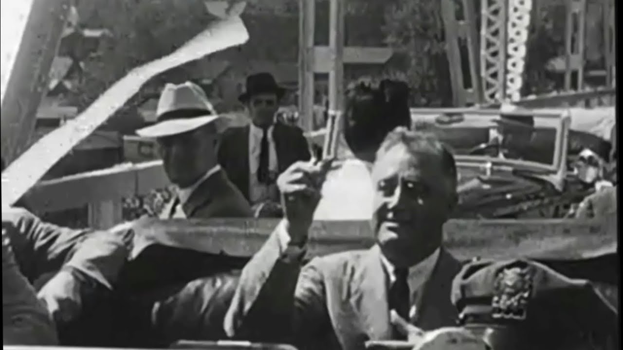 1936 FDR Hannibal MO Bridge Dedication - YouTube