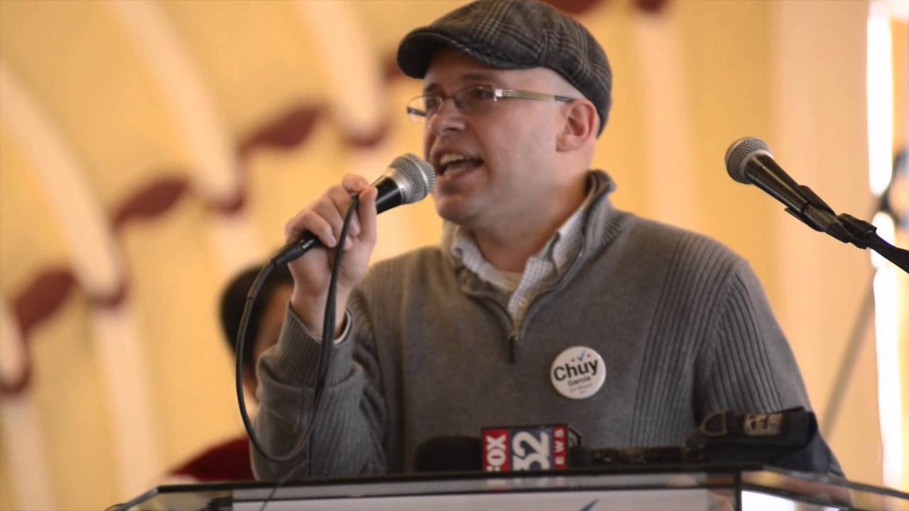 Michael Rodriguez, guest speaker at the One Chicago Rally - YouTube