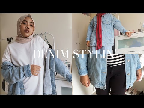 HOW I STYLE MY DENIM JACKET (HIJAB FRIENDLY) / Lookbook