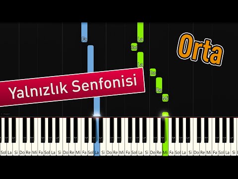 Sertab Erener - Yalnızlık Senfonisi |  Piyanoda Nasıl Çalınır