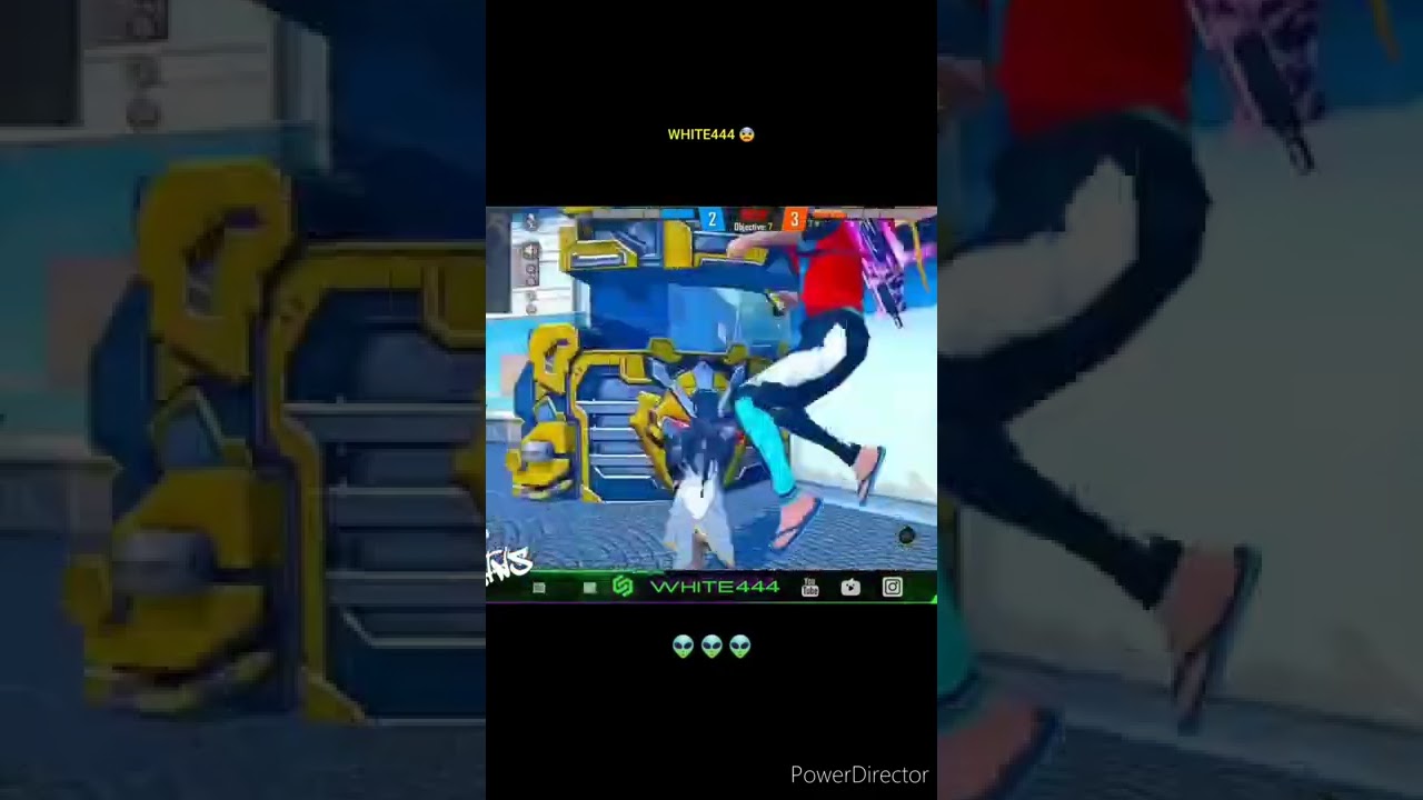 WORLD MOST DANGEROUS PLAYER😈 WHITE 444 EVIL ANTI SPIRAL NO MERCY#shorts ...