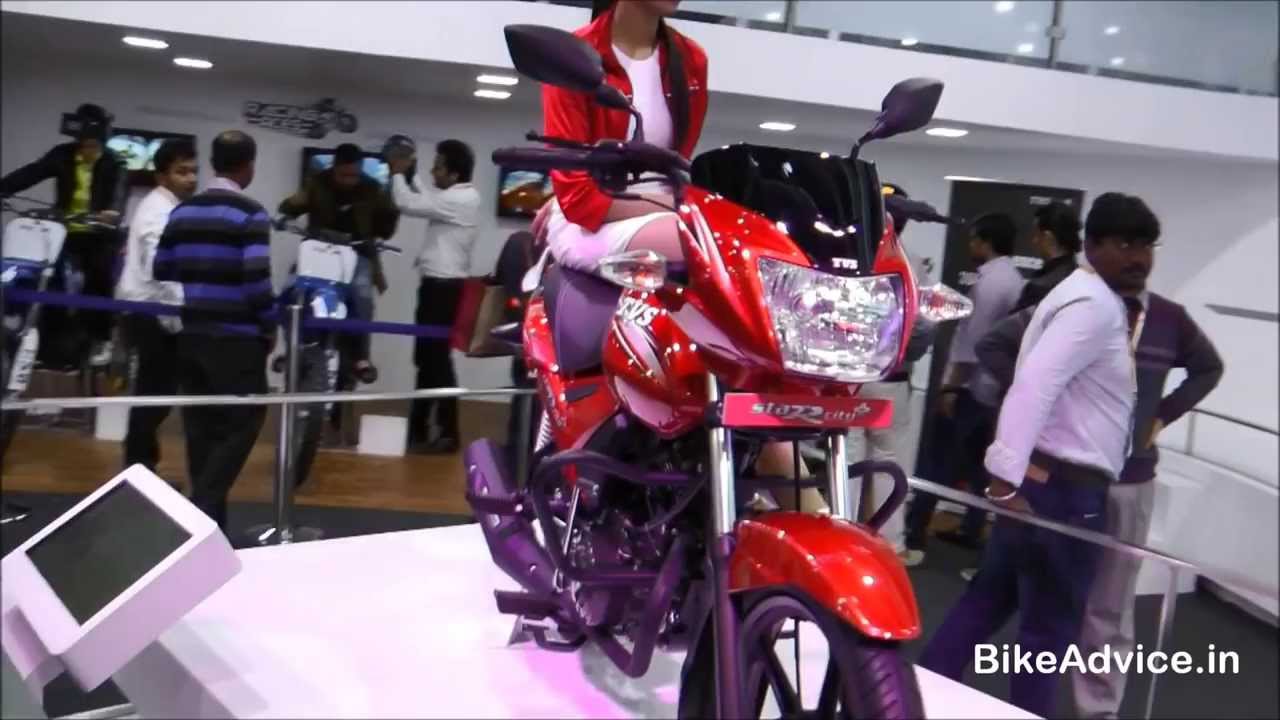 Walk around TVS motorcycle stall (Uncut) - Auto Expo 2014 Delhi, India ...
