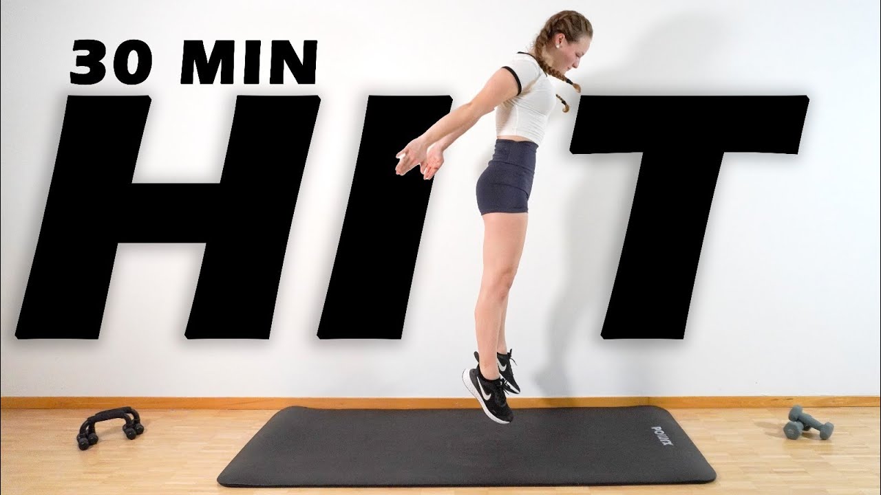 30 MIN BURPEE HIIT WORKOUT SERIES 4 | No Equipment - YouTube