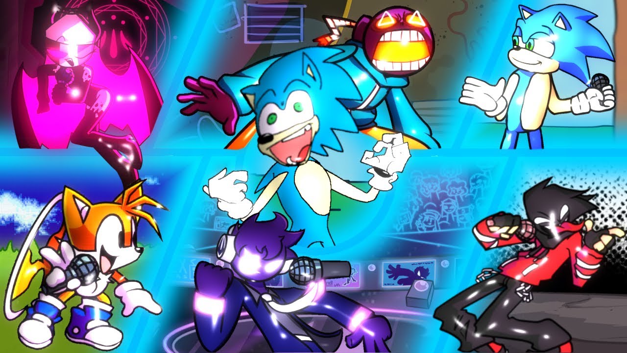 Blue Pokemon Encore But Everyone Sings It🎤(FNF Different Characters ...
