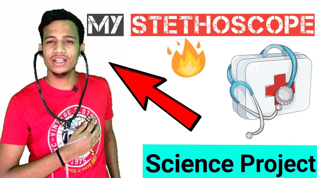 Stethoscope Best Science Project Make At Home In Hindi || How to Make ...