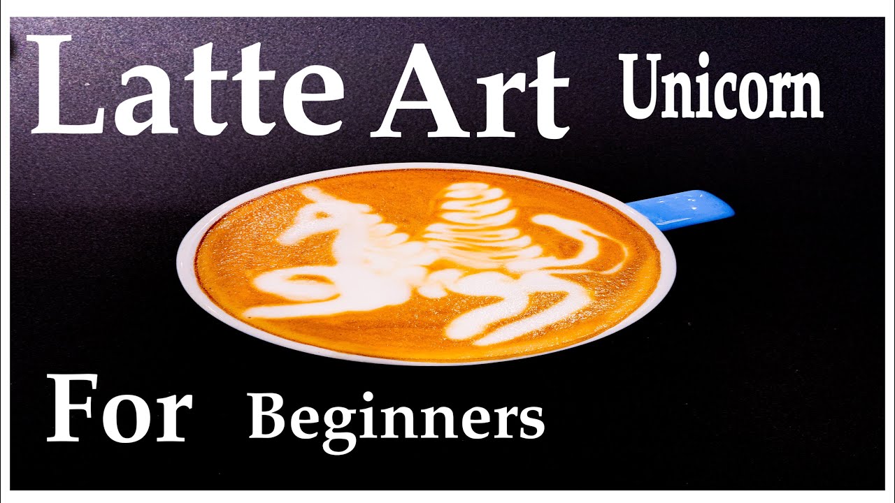 Animal Latte Art Tutorial For Barista Beginners 🦄 | Latte Art | Coffee ...