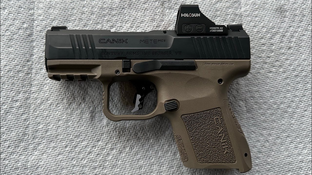 @canik MC9 UPGRADED WITH TRIGGER REDUCED POWER SPRING KIT & ZOMBIE PRO ...