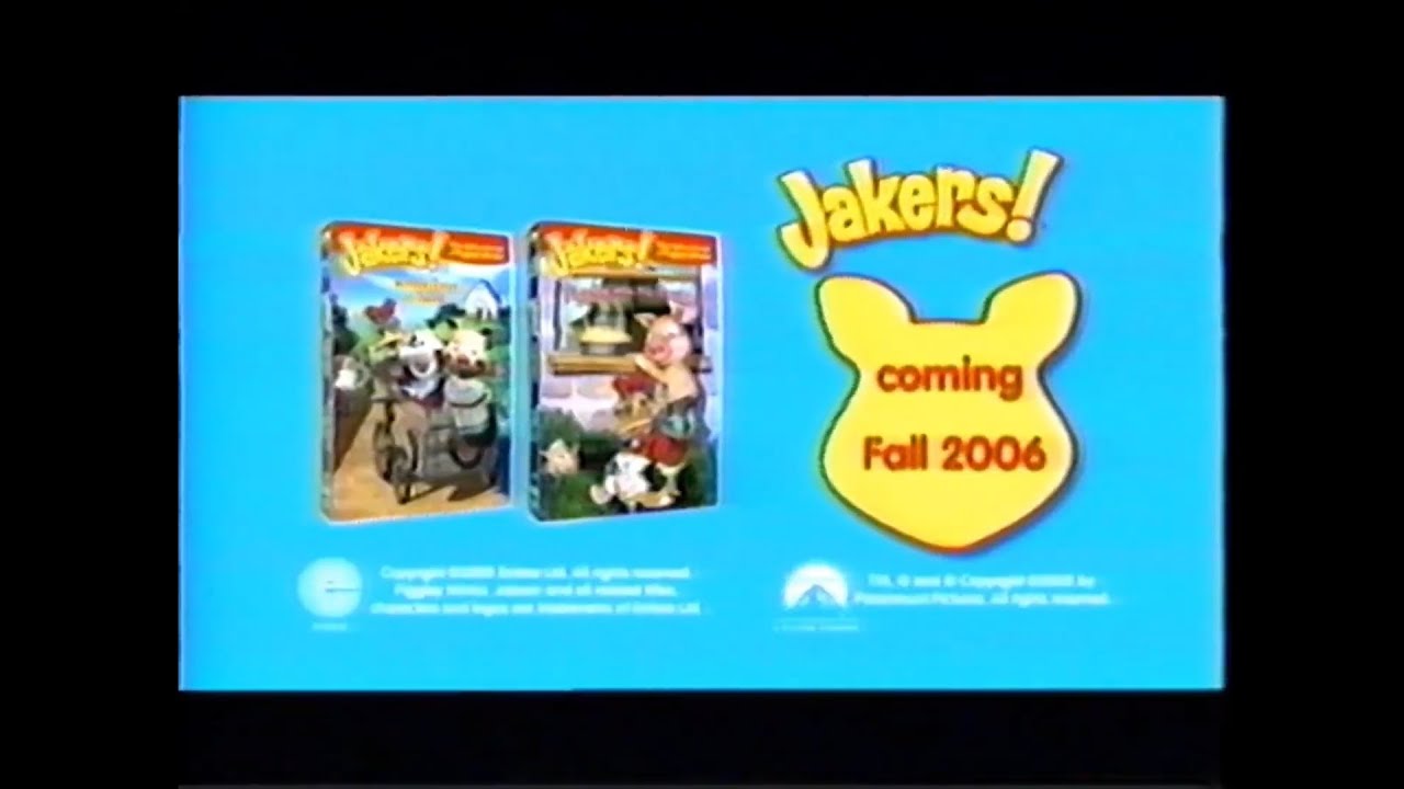 Jakers! The Adventures of Piggley Winks DVD & VHS Trailer (VHS Capture ...