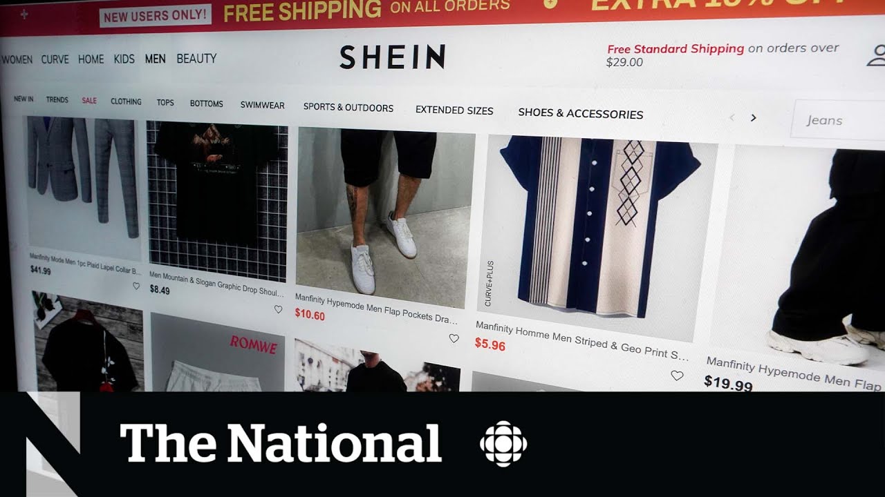 Shein's rapid growth raises environmental concerns - YouTube