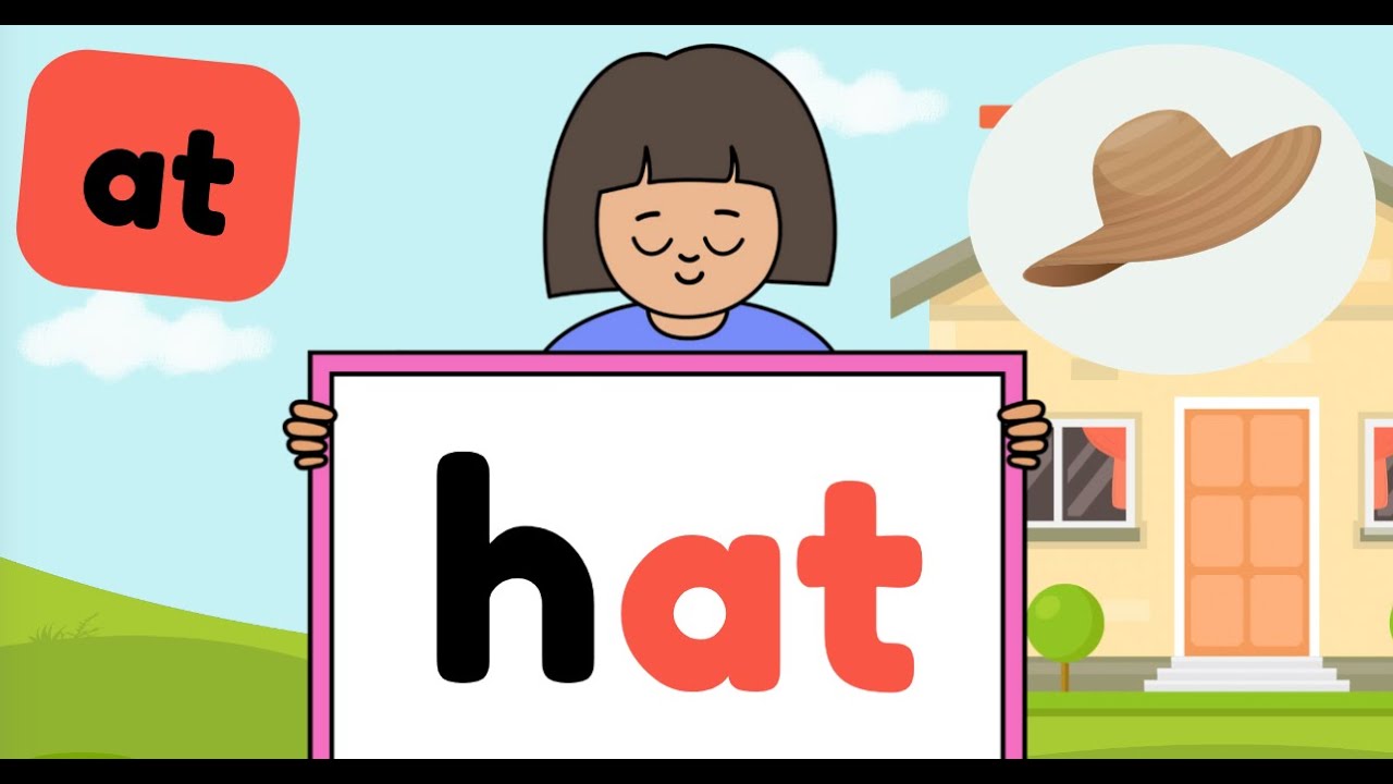 Short A Word Families for Kids | Learn to Read with Rhyming Words - YouTube