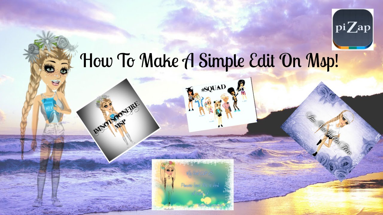How To Make A Simple Msp Edit! :) - YouTube