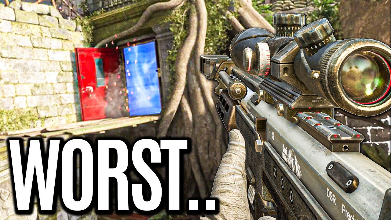 The WORST DLC MAP in Every Call of Duty - YouTube