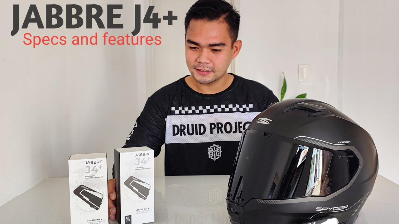 JABBRE J4+ INTERCOM FEATURES - YouTube