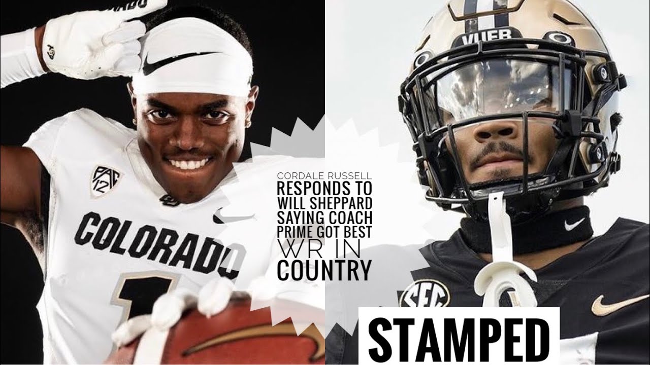 Cordale Russell RESPONDS To Will Sheppard Coach Prime Got BEST WR In ...