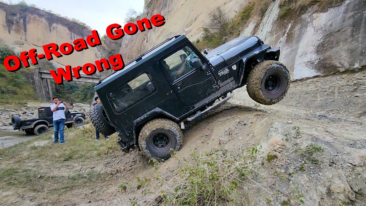Off-Road Gone Wrong 😱 ! New Thar Damaged ! 😭 - YouTube