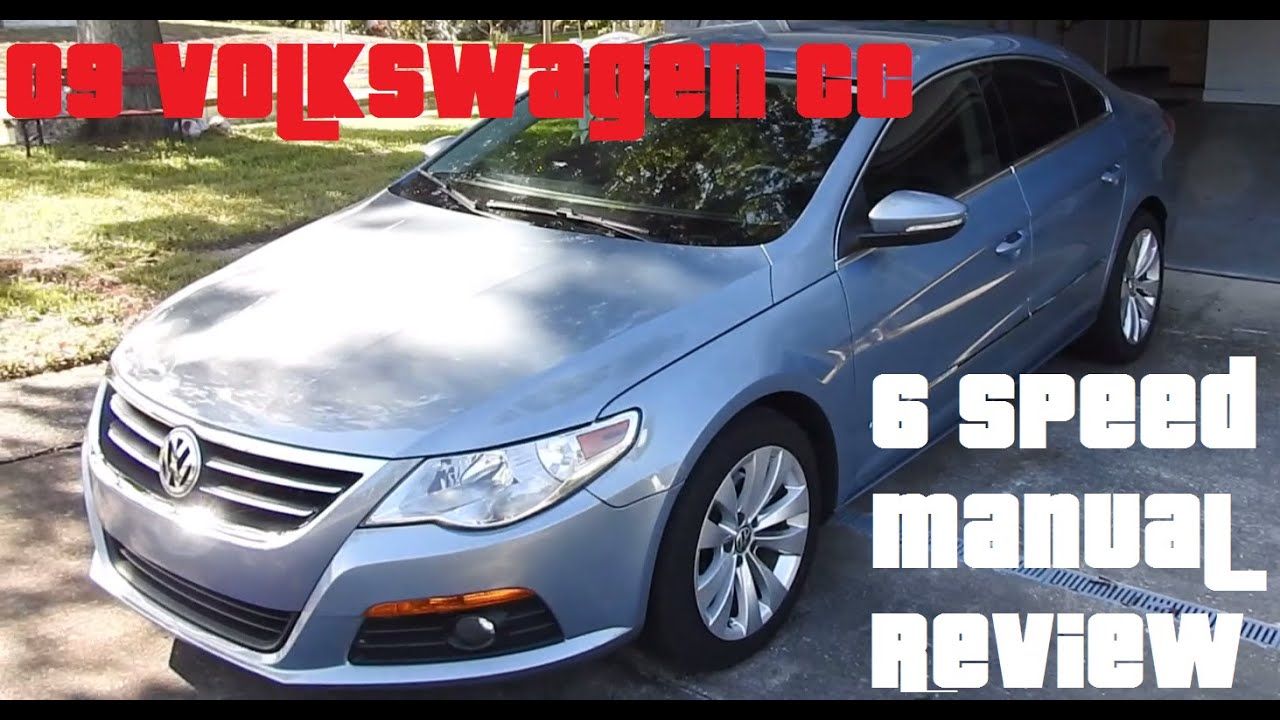 Volkswagen CC 6 Speed Manual Review - YouTube