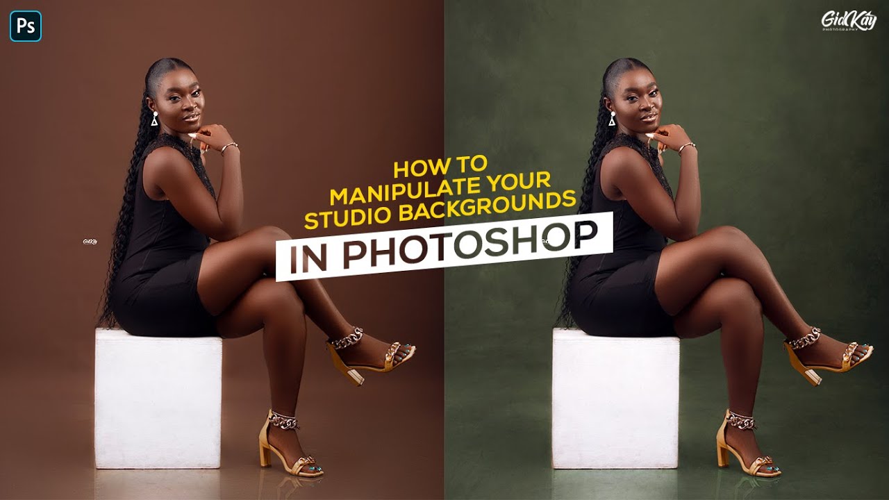 How To Manipulate Your Studio Backgrounds In Photoshop | Must Watch ...