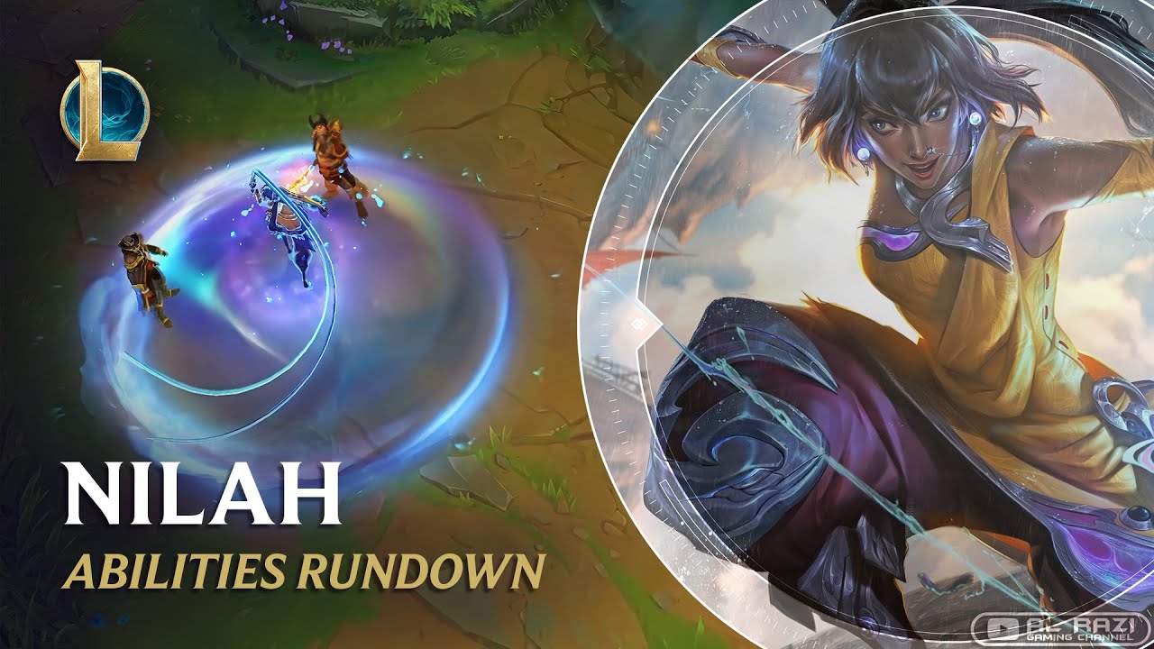 Nilah, the Joy Unbound | Abilities Rundown - League of Legends - YouTube