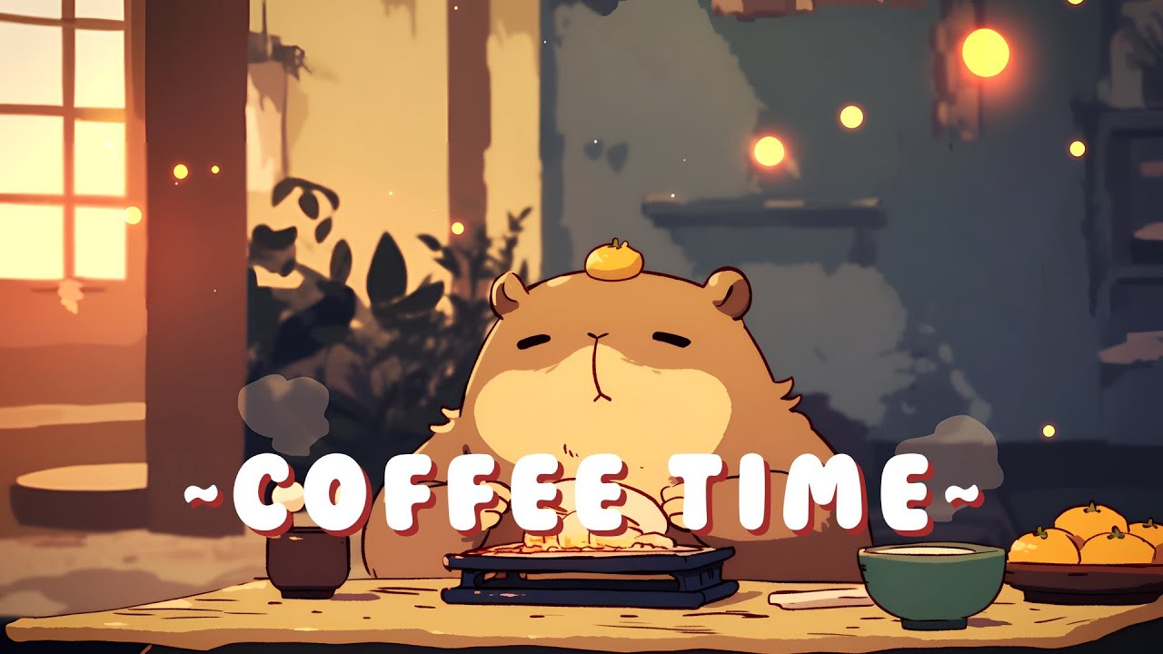 Capybara Chill Radio - Relaxing Music for Work/Study ~ Quiet Moments ...