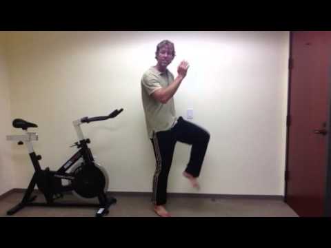 High Knee Stationary Run - YouTube