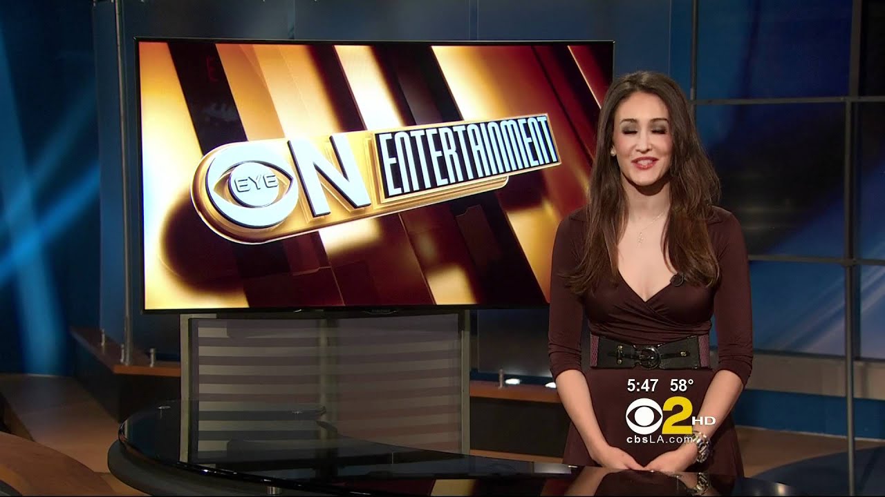 Suzanne Marques 2011/12/09 HD; Sexy brown dress, cleavage - YouTube