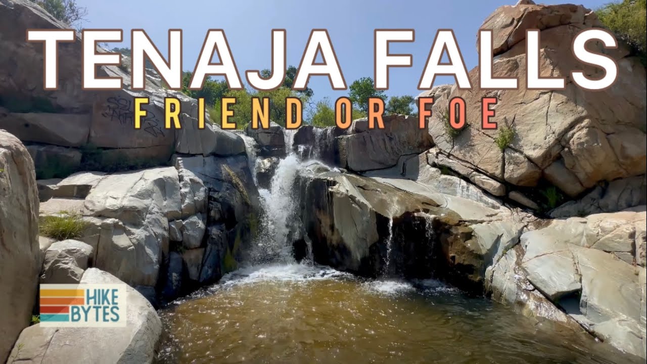 Dangerous TENAJA FALLS at San Mateo Canyon Near Temecula | How to Hike ...
